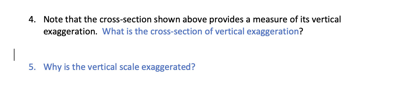 Solved 4. Note that the cross-section shown above provides a | Chegg.com