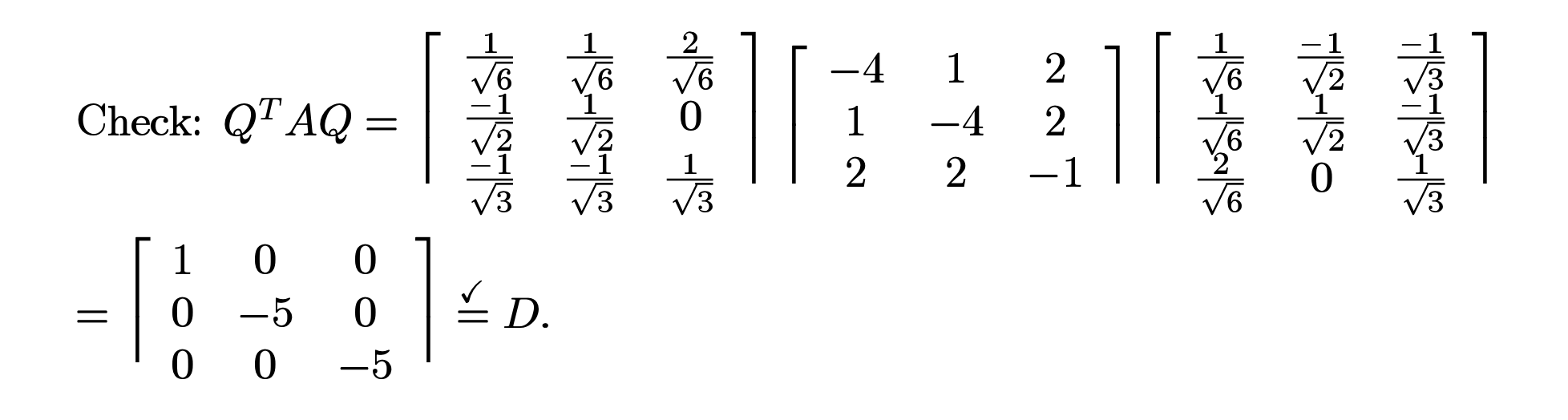 Solved Linear Algebra, specifically: Eigenvalues and | Chegg.com
