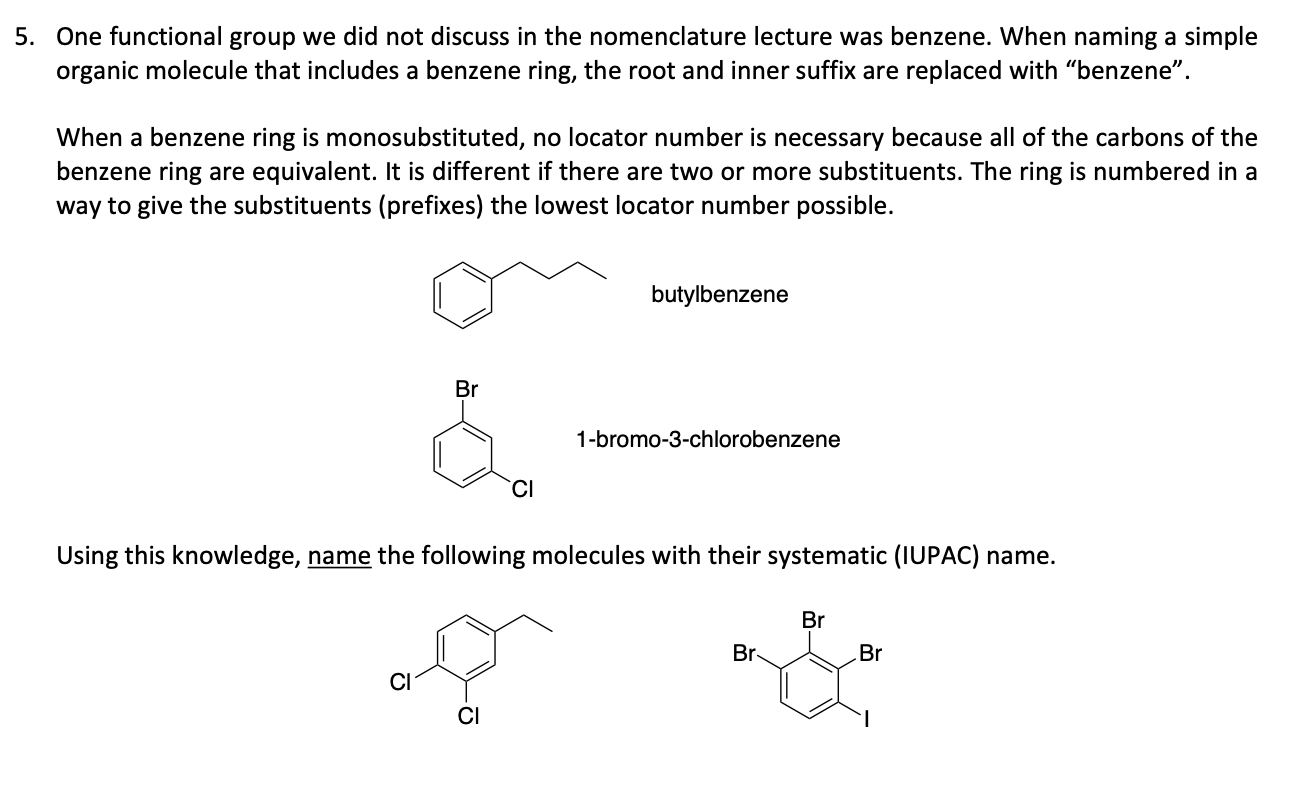 Solved One functional group we did not discuss in the | Chegg.com