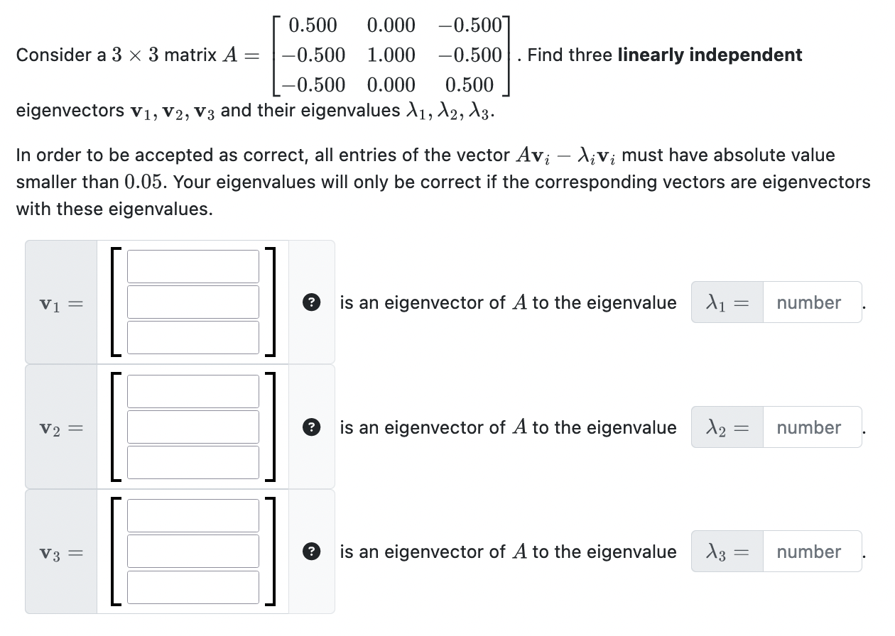Solved Consider a 3×3 matrix | Chegg.com