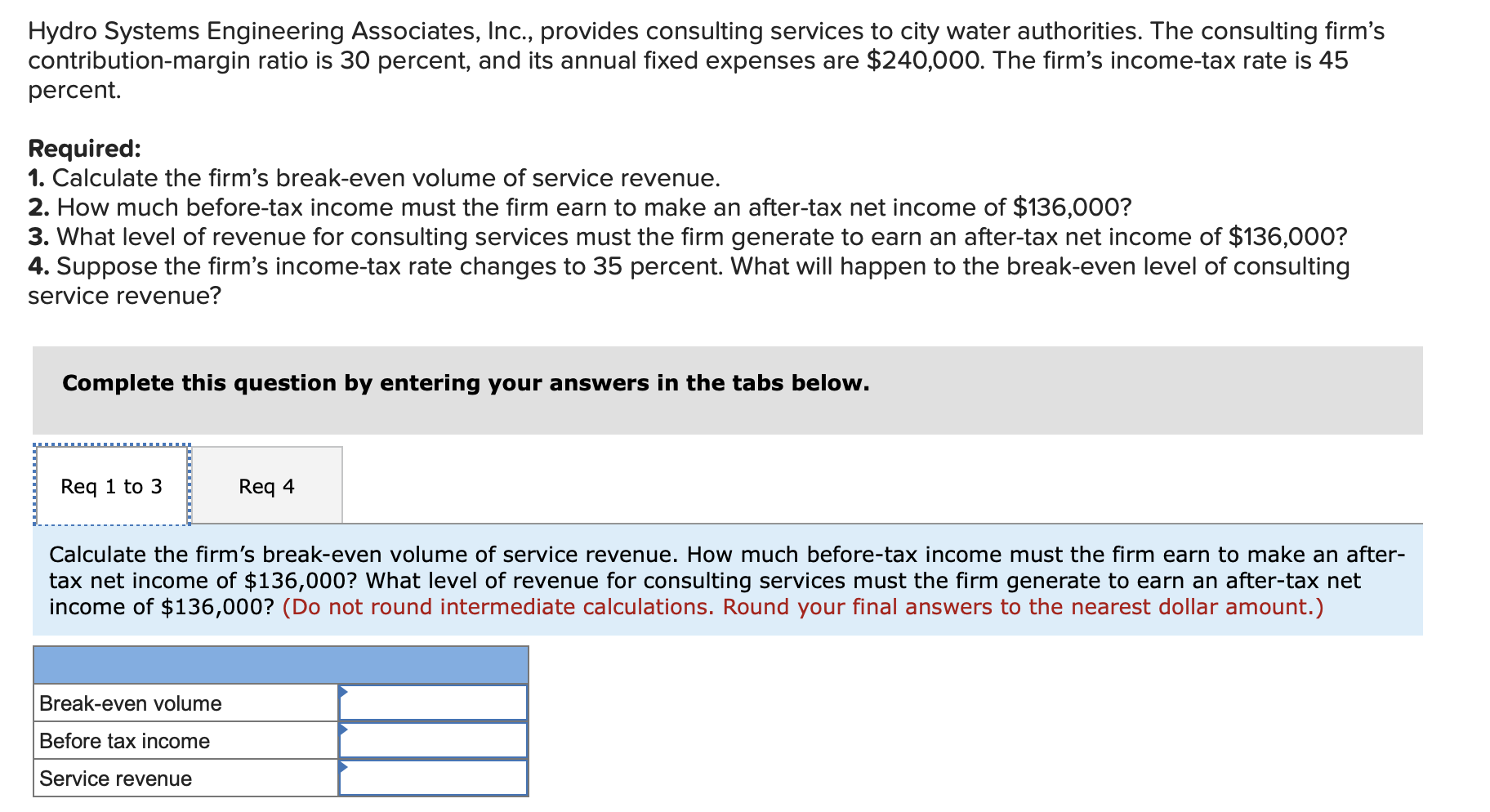 Solved Hydro Systems Engineering Associates, Inc., provides | Chegg.com