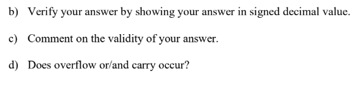 Solved Assuming that an 8-bit system is applied. | Chegg.com