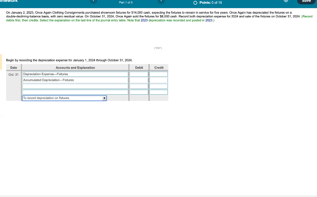 Solved debits first, then credits. Select the explanation on | Chegg.com