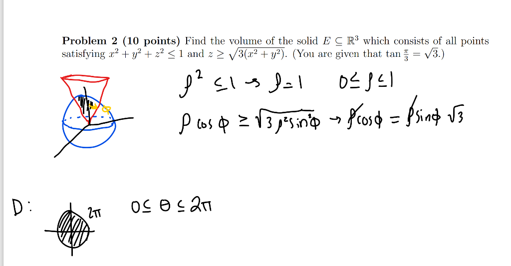 Solved Can you explain how to find phi? It should be pi/6 | Chegg.com
