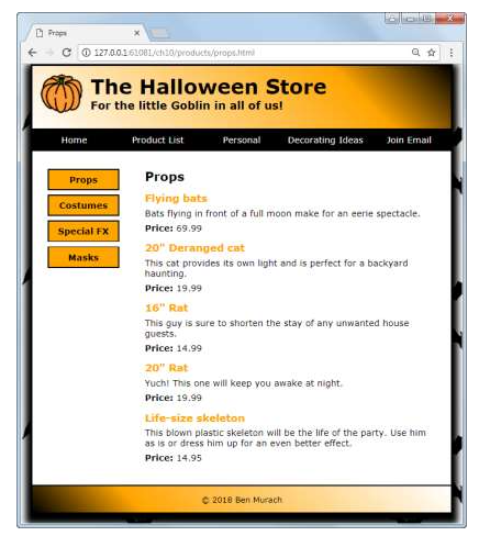 Solved 9PG - Halloween Using a Grid Layout To create the | Chegg.com