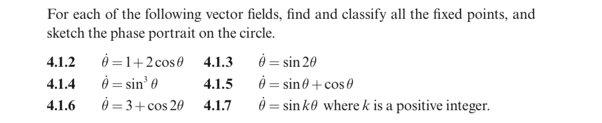 Solved For each of the following vector fields, find and | Chegg.com