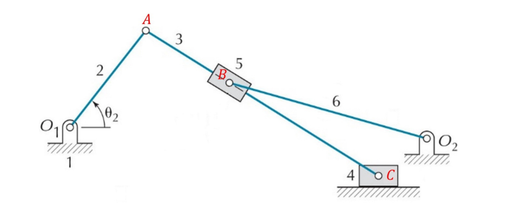 Solved Link 2 drives the following mechanism. The results of | Chegg.com