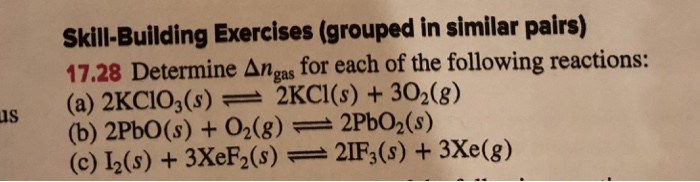 Solved Skill-Building Exercises (grouped in similar pairs) | Chegg.com