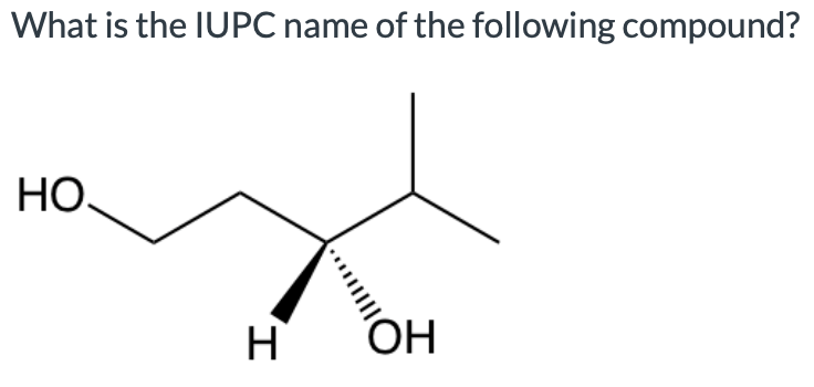 Solved What is the IUPAC name of the following compound? CHO | Chegg.com