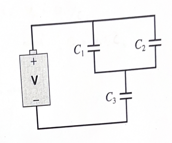 what is the charge for capacitor one (C1)? | Chegg.com