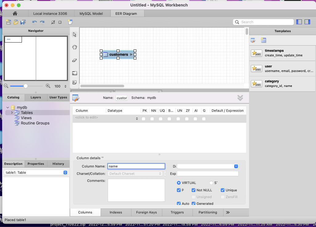 Solved I'm just starting my ER Diagram in MySQL, I need help | Chegg.com