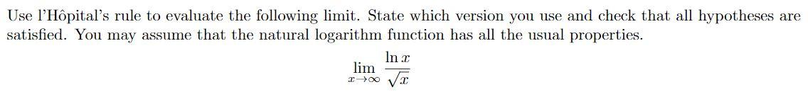 Solved This is for a math analysis class. Please show all | Chegg.com