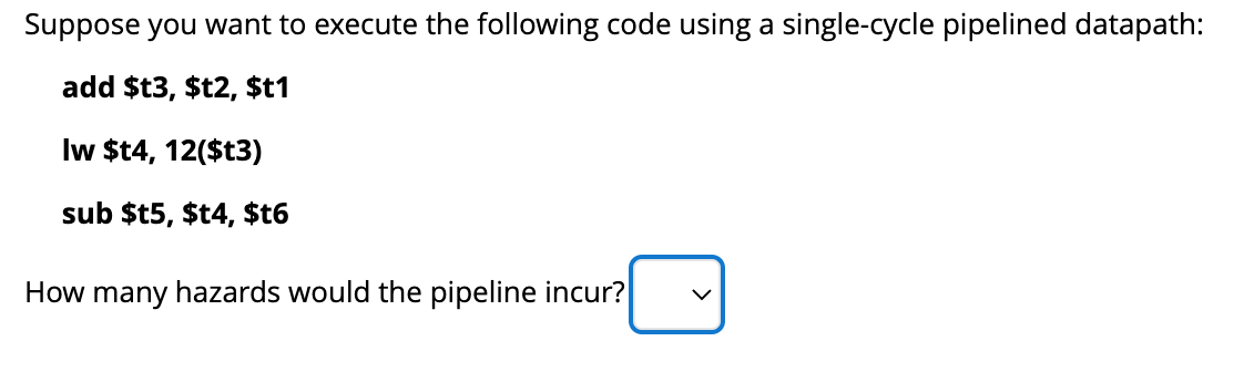 Solved Suppose you want to execute the following code using | Chegg.com