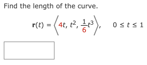Solved Find the length of the curve. | Chegg.com