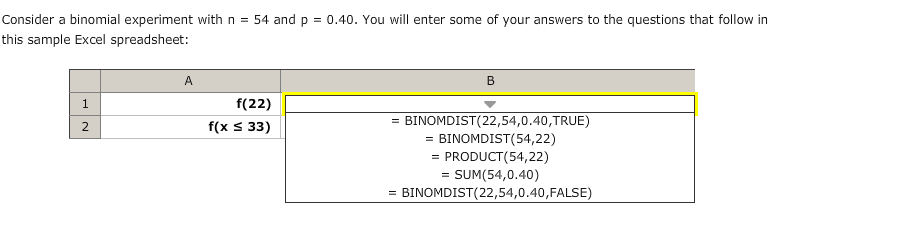 Solved Consider a binomial experiment with n = 54 and p = | Chegg.com