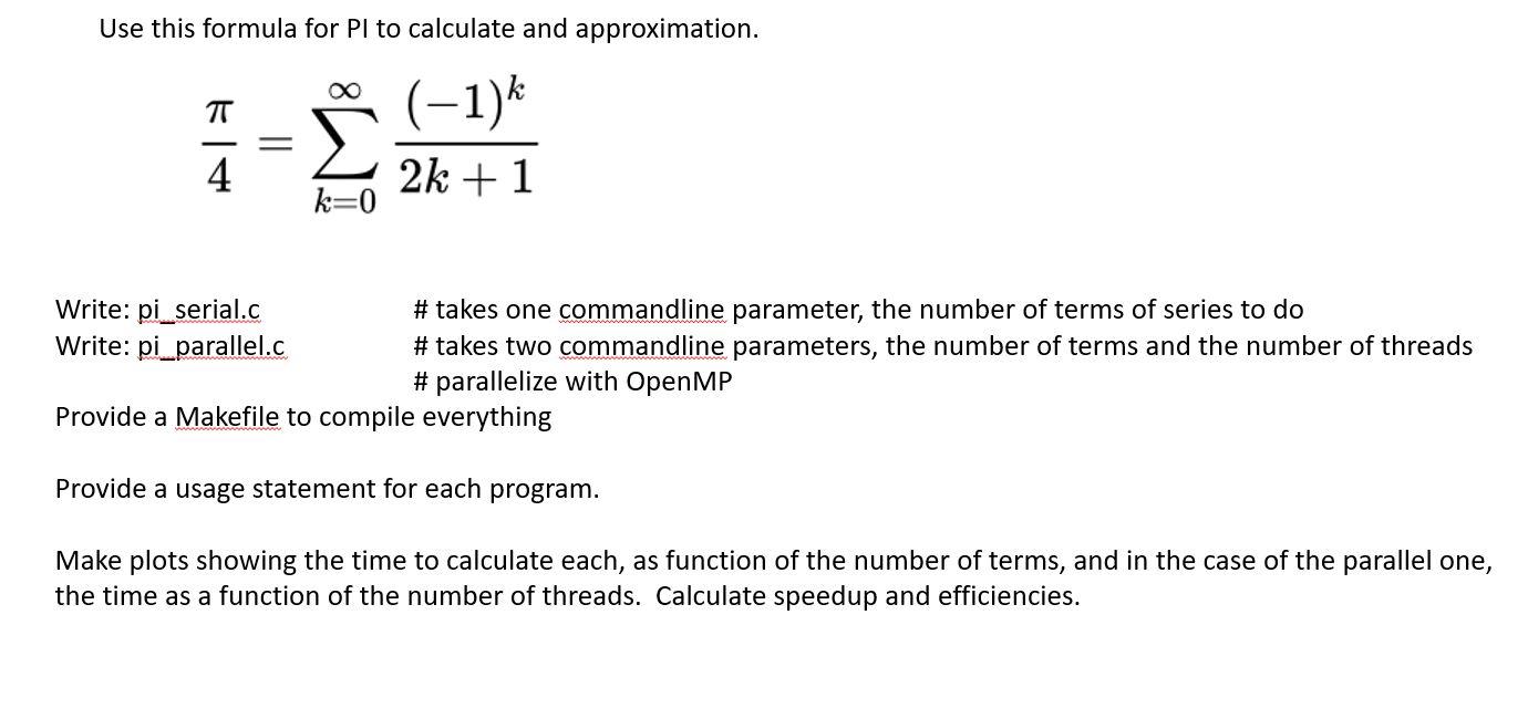 Solved Use this formula for Pl to calculate and | Chegg.com