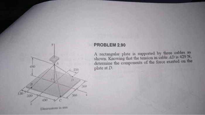 Solved ENGR 229 Homework 2C PROBLEM 2.46 Two cables are tied | Chegg.com
