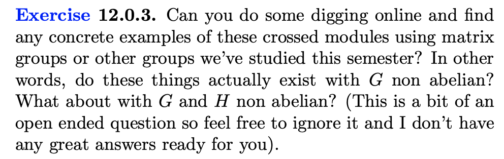 Solved Exercise 12.0.3. Can you do some digging online and | Chegg.com