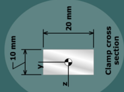 Solved Clamp cross section | Chegg.com