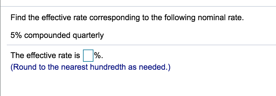 Solved Find The Effective Rate Corresponding To The Chegg solved-find-the-effective-rate-corresponding-to-the-chegg