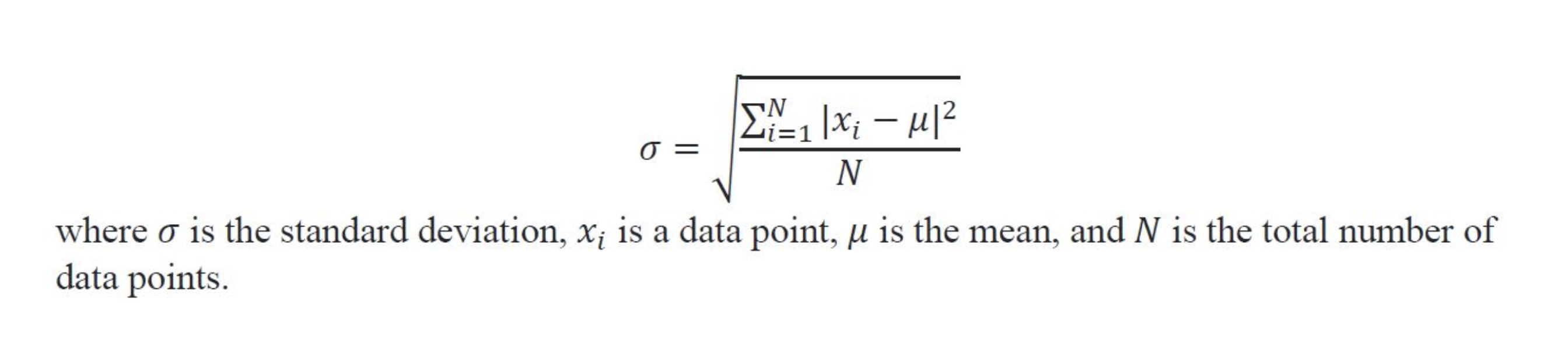 A standard deviation measures how dispersed the data | Chegg.com