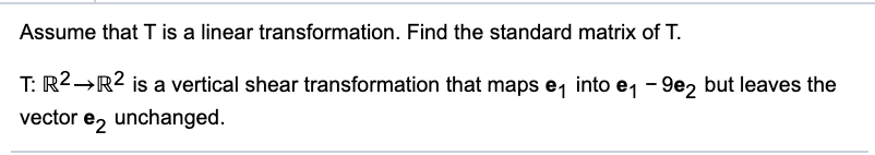 Solved Let A= , and define T: R2-R2 by T(x) = Ax. Find the | Chegg.com