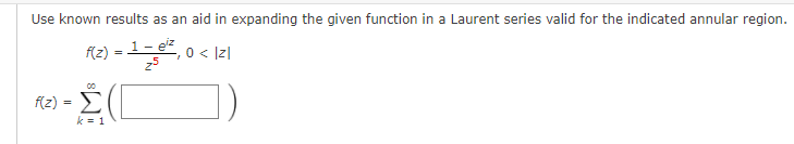 Solved Use known results as an aid in expanding the given | Chegg.com