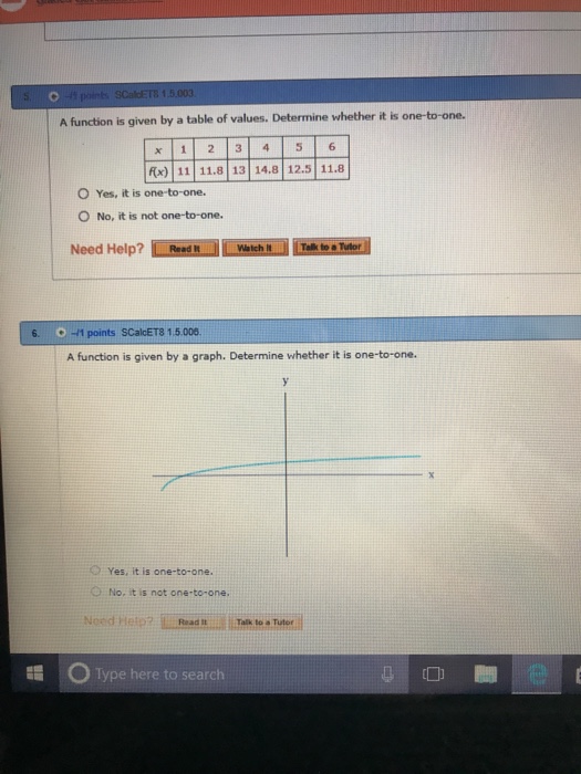 Solved A function is given by a table of values. Determine | Chegg.com