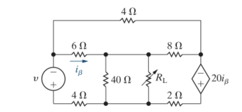 Solved The variable resistor RL in the circuit is adjusted | Chegg.com Solved The variable resistor RL in the circuit is adjusted | Chegg.com