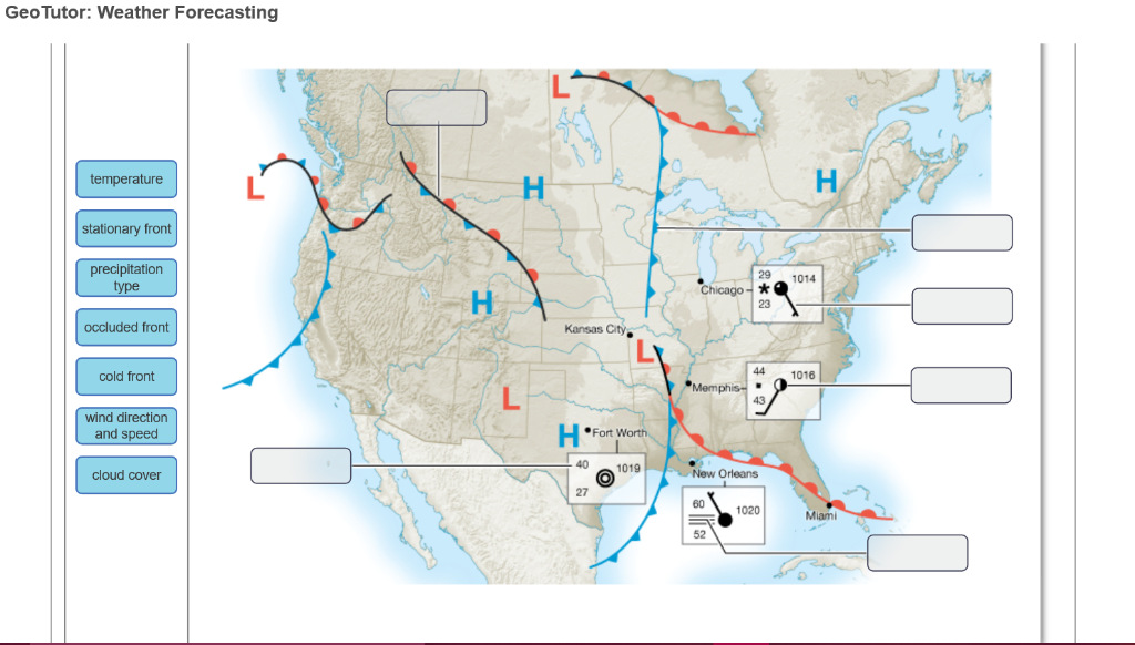 Solved Geo Tutor: Weather Forecasting Dew point temperature | Chegg.com