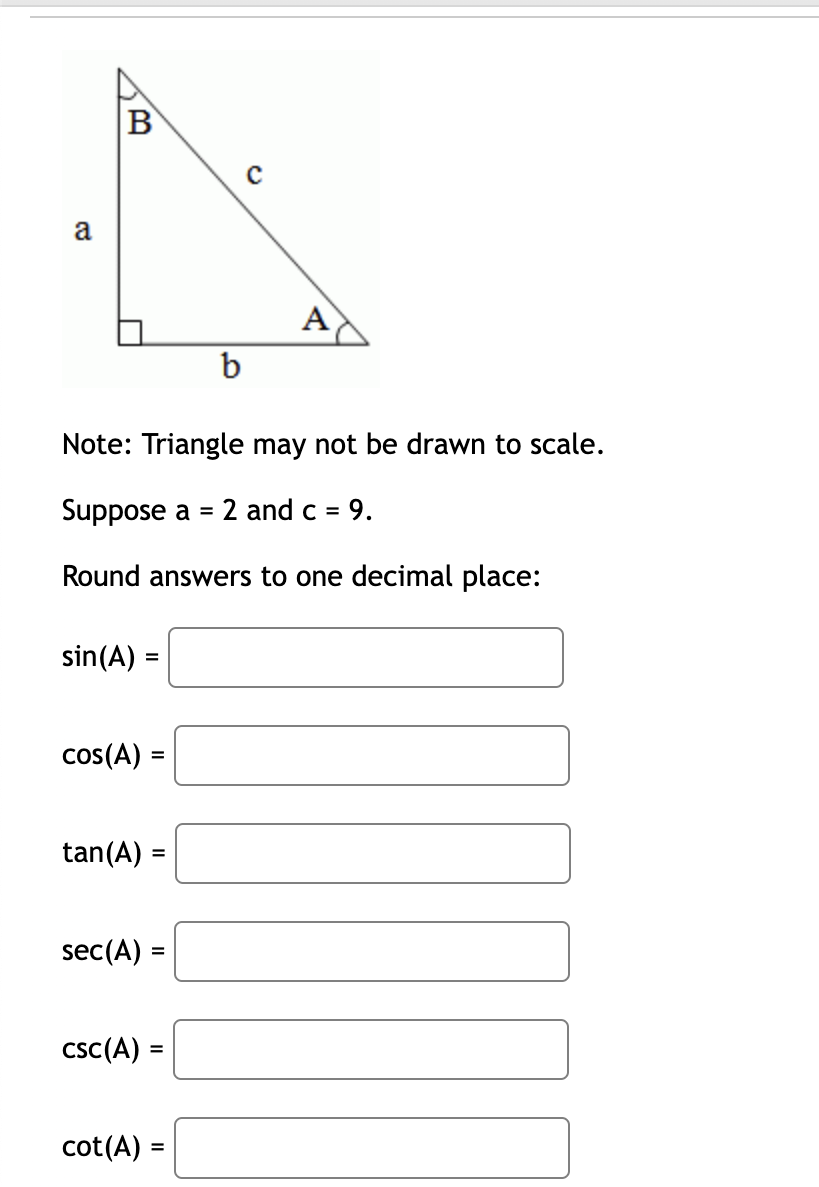 Solved a=2 and c=9 | Chegg.com