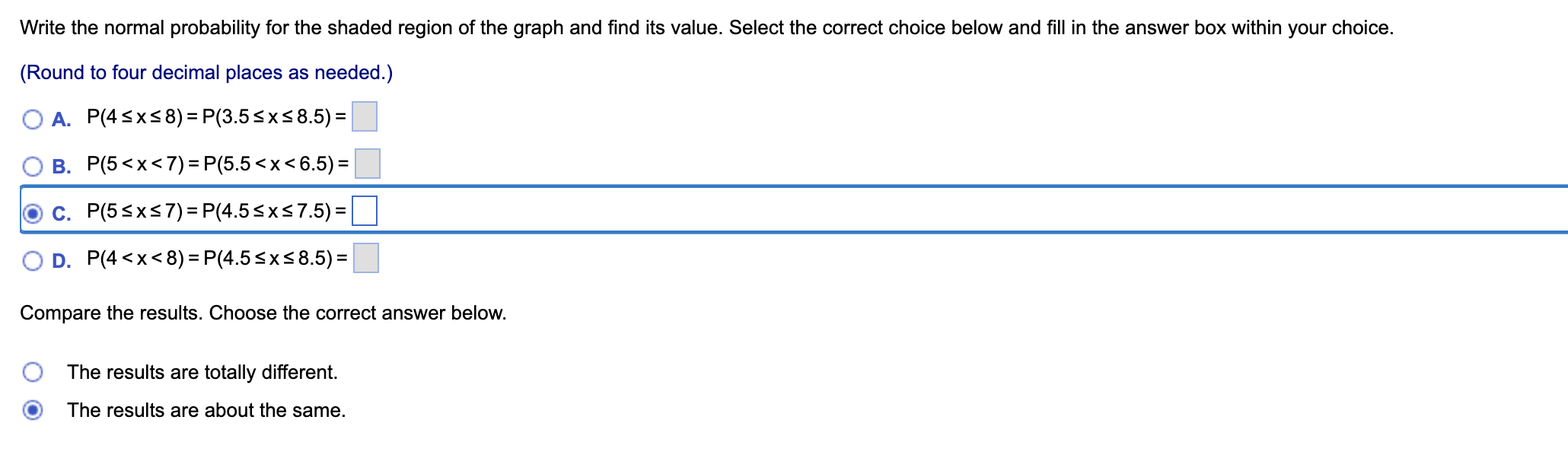 Solved For each binomial probability statement below, | Chegg.com