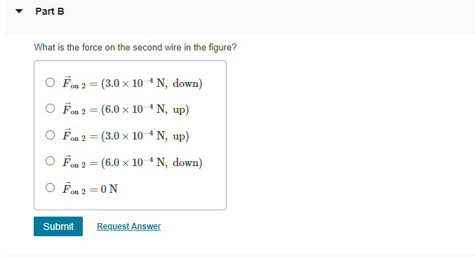Solved 1 of 1What is the force on the first wire in (Figure | Chegg.com