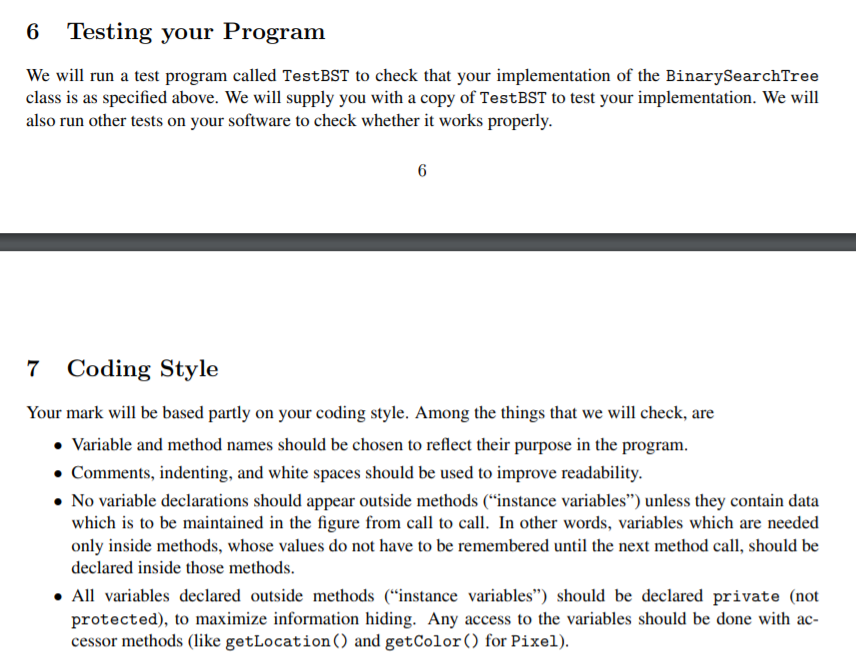 CS 2210B — Data Structures and Algorithms Assignment | Chegg.com