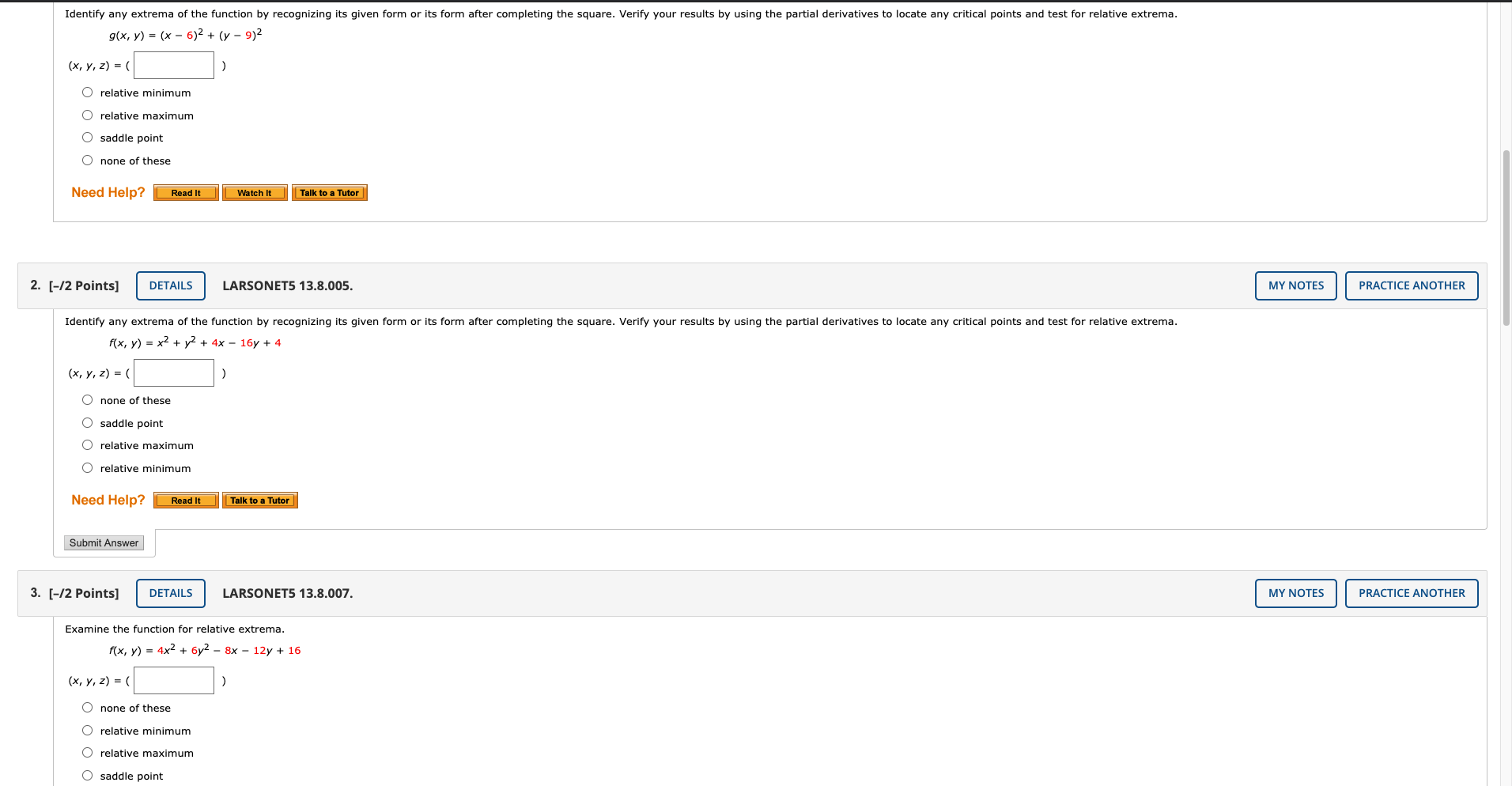 solved-identify-any-extrema-of-the-function-by-recognizing-chegg