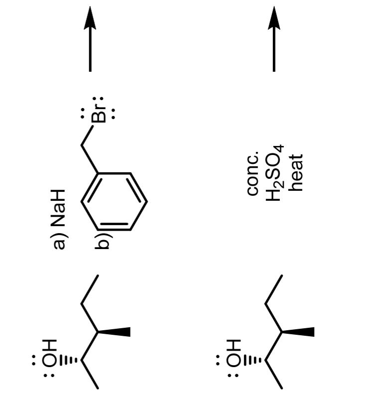 Solved a) NaH b) conc. H2SO4 | Chegg.com