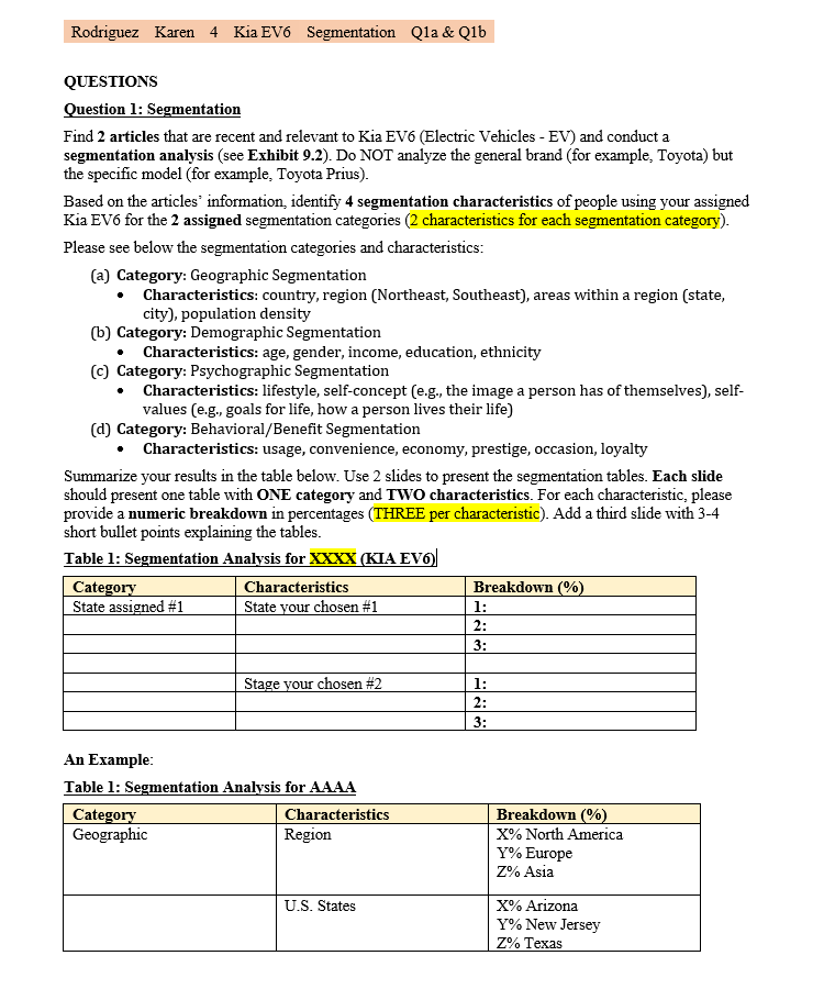 Solved QUESTIONSQuestion 1: SegmentationFind 2 ﻿articles | Chegg.com