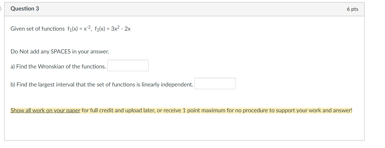 Solved Given set of functions f1(x)=x−2,f2(x)=3x2−2x Do Not | Chegg.com