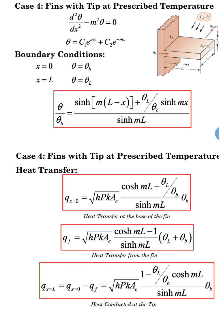 Solved Derive The Expression For The 1 Temperature Profile