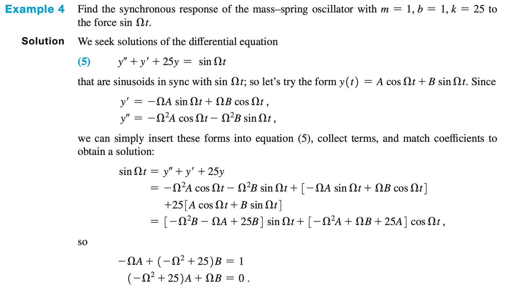 Solved In Problems 7-9, find a synchronous solution of the | Chegg.com