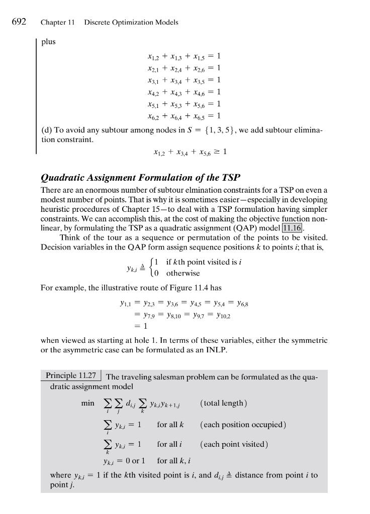 Solved (25 points) Linearize the quadratic assignment | Chegg.com