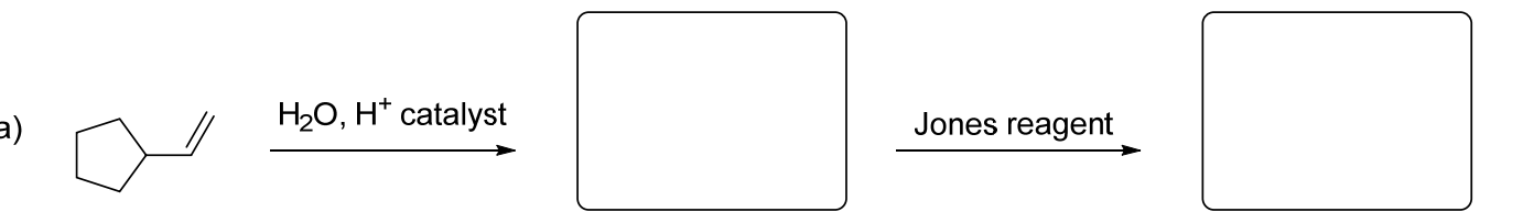 Solved Fill in the blank. Provide the missing reagents and | Chegg.com