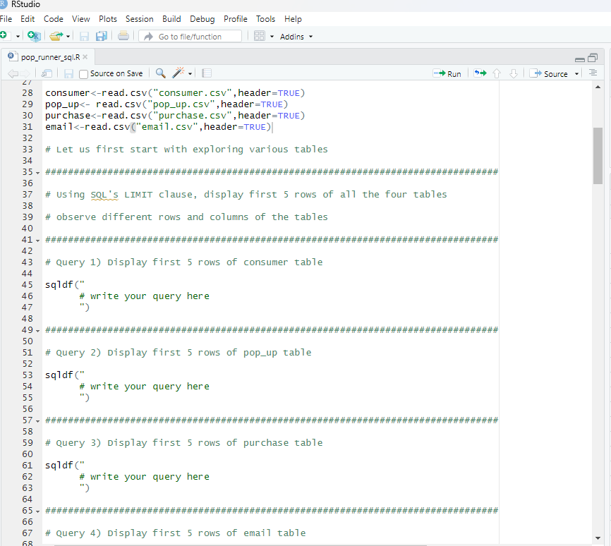 Solved Source on Save \# Query 5: Display how many consumers | Chegg.com