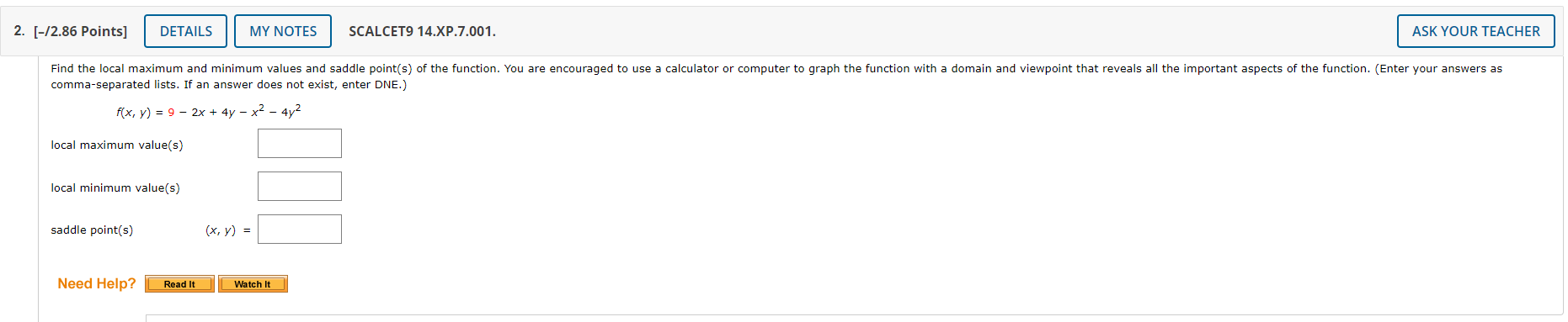 Solved comma-separated lists. If an answer does not exist, | Chegg.com