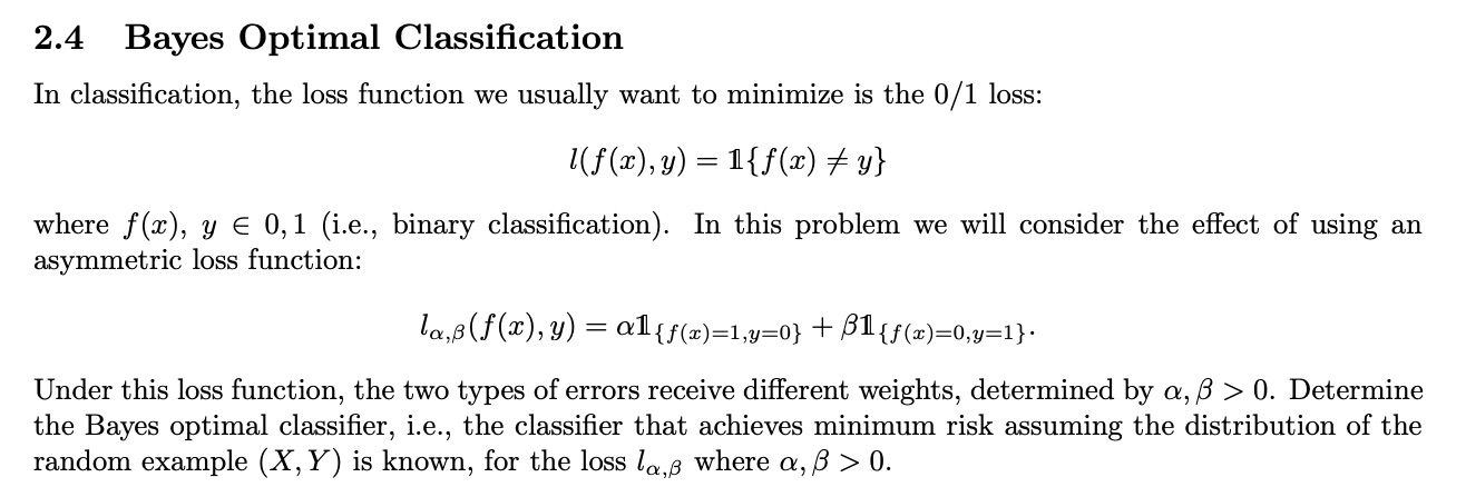 24 Bayes Optimal Classification In Classification 