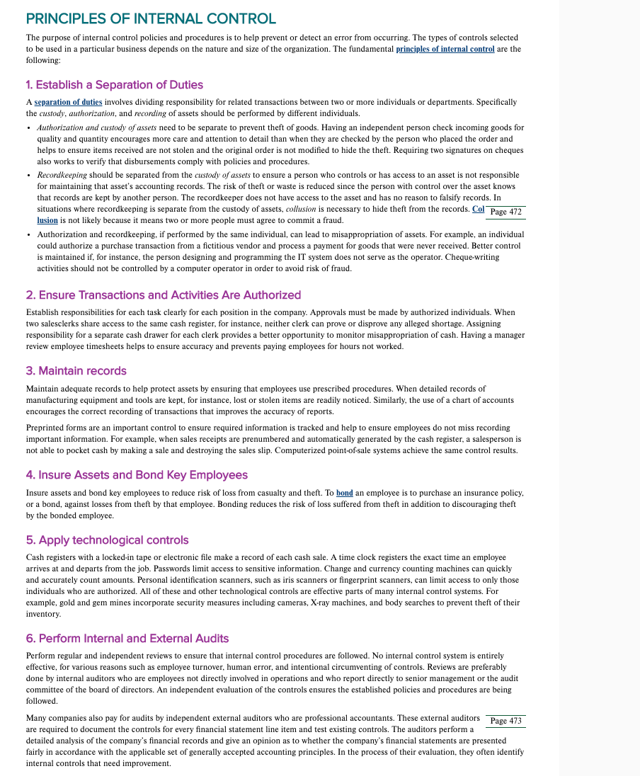 Solved In your own words, identify and describe the | Chegg.com