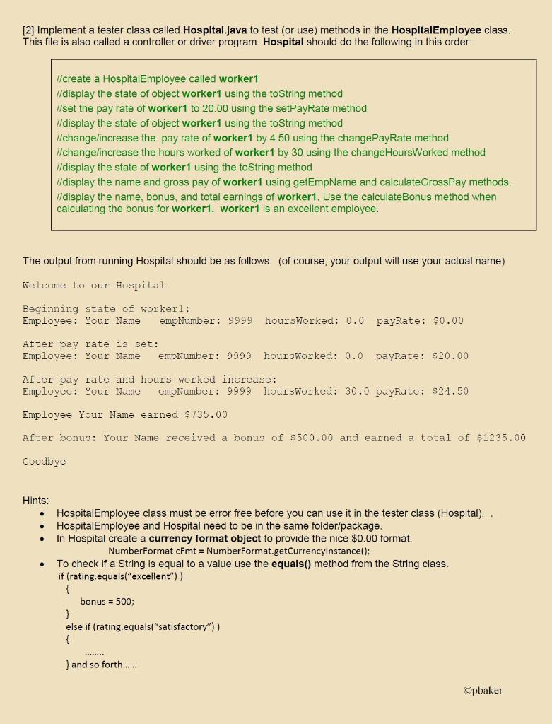 Chapter 5: Writing Classes CSC110AA and CIS163AA Ch 5 | Chegg.com