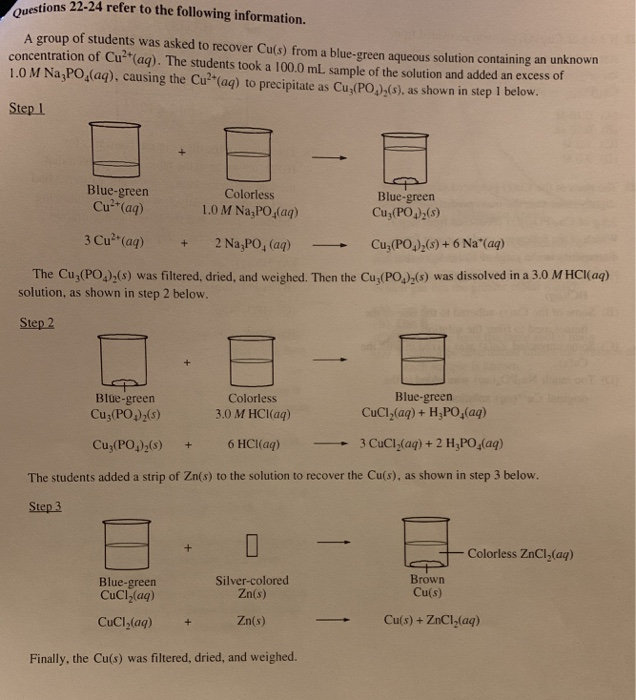 Solved Questions 22-24 refer to the following information. A | Chegg.com