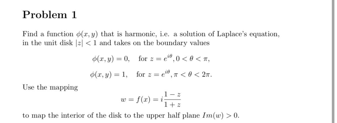 Solved Find a function ϕ(x,y) that is harmonic, i.e. a | Chegg.com