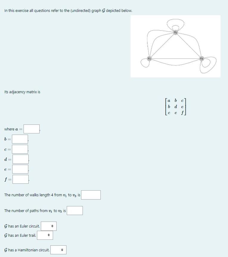 Solved In this exercise all questions refer to the | Chegg.com